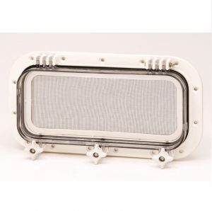 BOMAR GRAY SERIES PORT 7X15 AD WHITE/TINT - Harrold Marine Wholesale